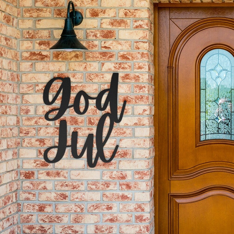 God Jul Sign - Etsy