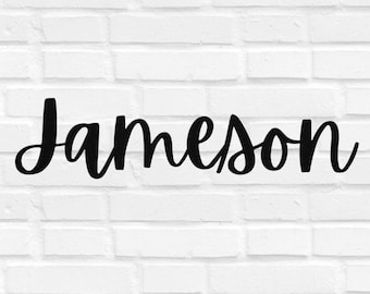 Jameson Baby Name Sign - Etsy