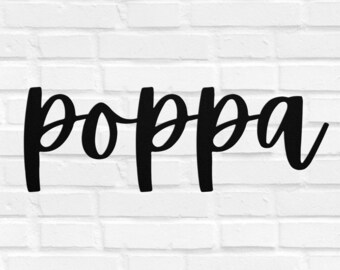 Poppa Wall Art - Etsy