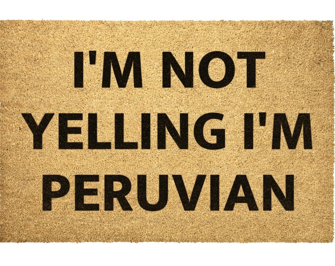 Peruvian Parking Sign Gag Novelty Gift Funny Peru South America - Etsy