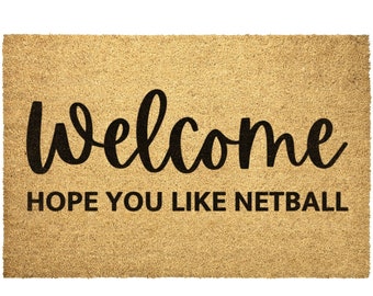 Netball Floor Mat - Etsy