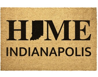 Indiana Door Mat - Etsy