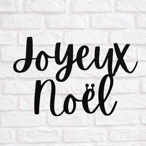 Joyeux Noel - Etsy
