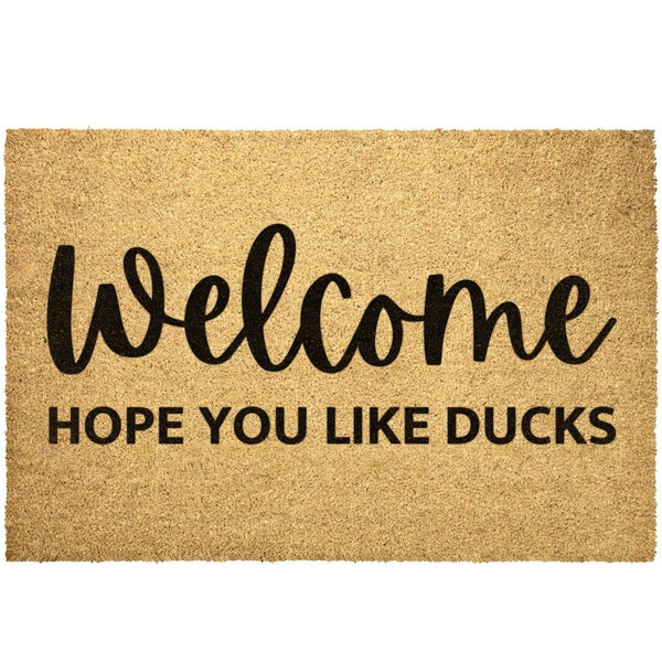Coir Duck Doormats - Etsy