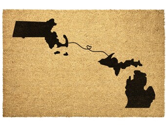 Michigan Door Mat - Etsy
