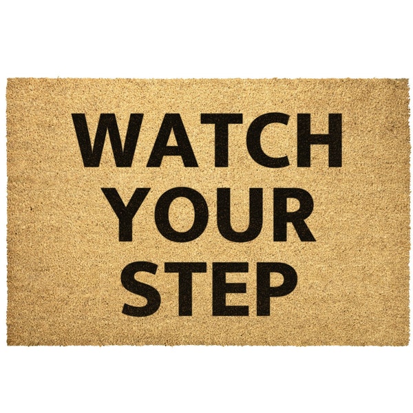 Watch Your Step - Etsy