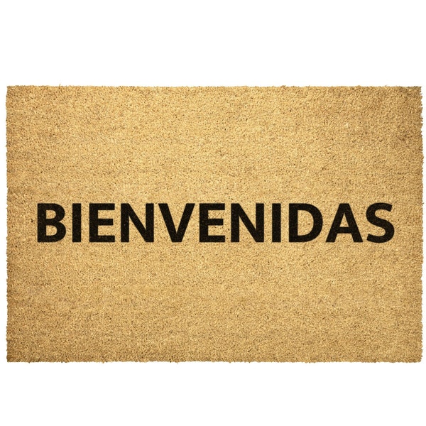 Welcome Rug Espanol - Etsy