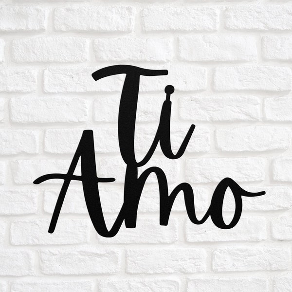 Ti Amo - Etsy