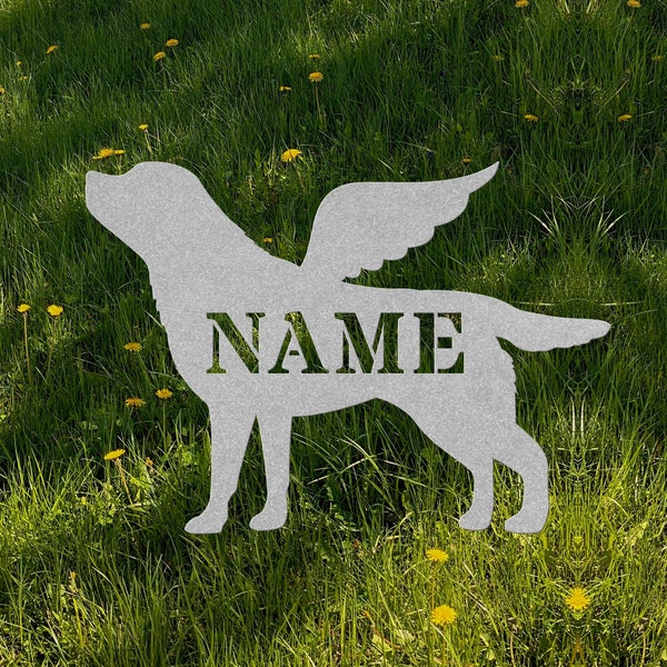 Labrador Yard Angel - Etsy
