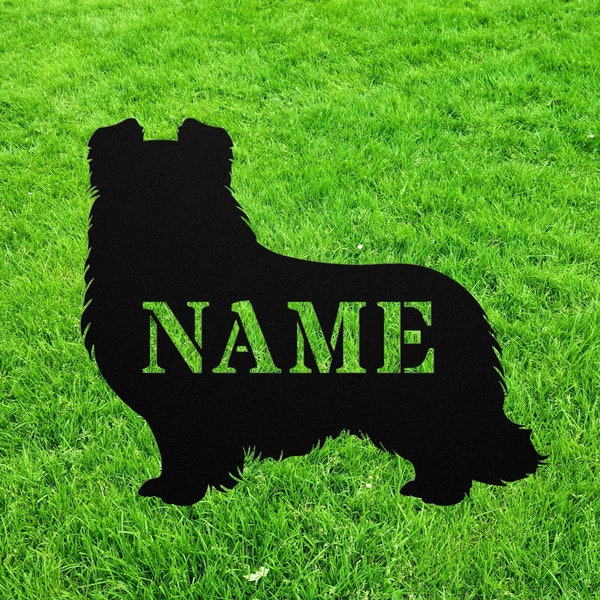 Sheltie Silhouette - Etsy