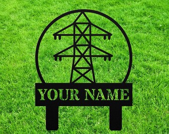 Lineman House Number - Etsy