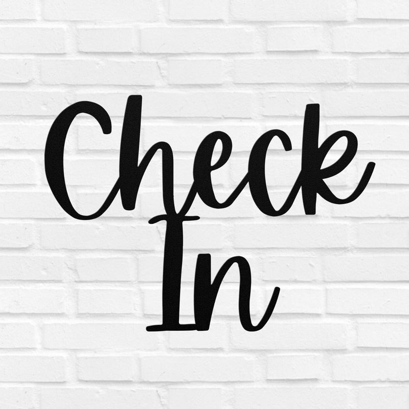 Check in Here Sign - Etsy