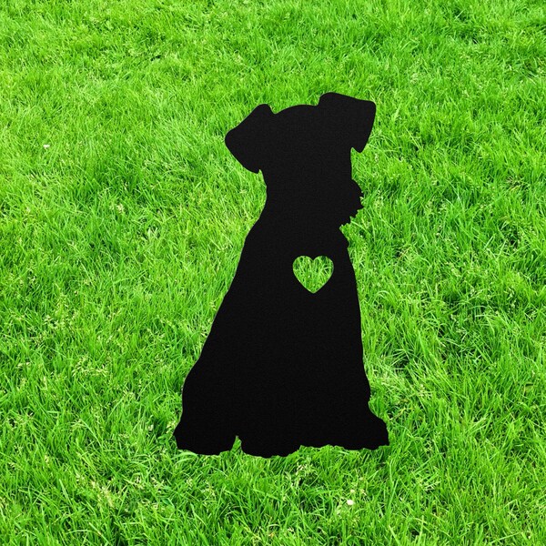 Custom Garden Statue Miniature Schnauzer - Etsy