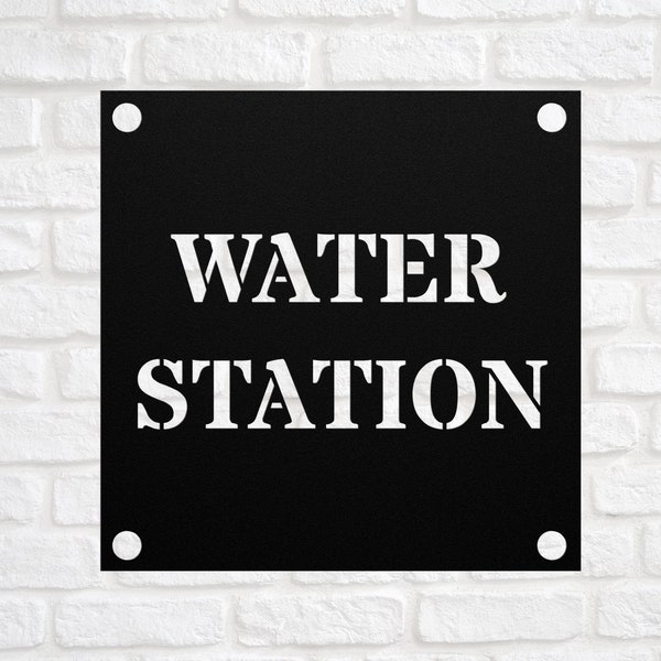 Water Station Sign - Etsy