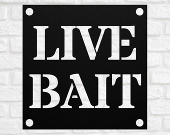 Live Bait Sign - Etsy