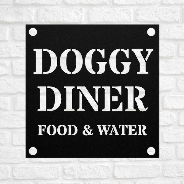 Doggy Diner Sign - Etsy