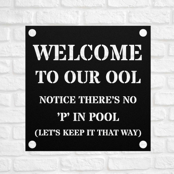 Welcome to Our Ool Sign - Etsy