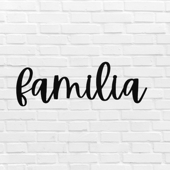 Familia Word Art