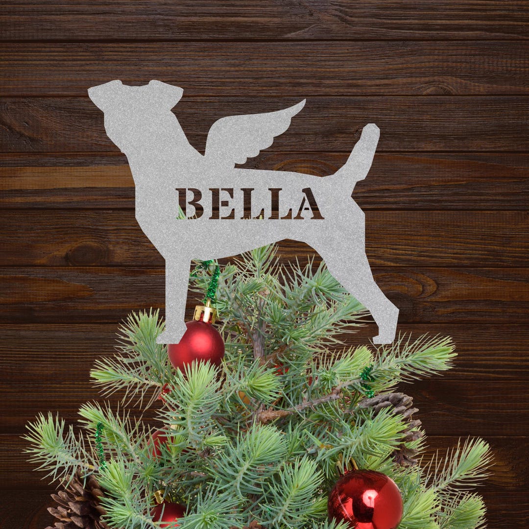Parson Russell Terrier Tree Topper Christmas Holiday Decoration ...