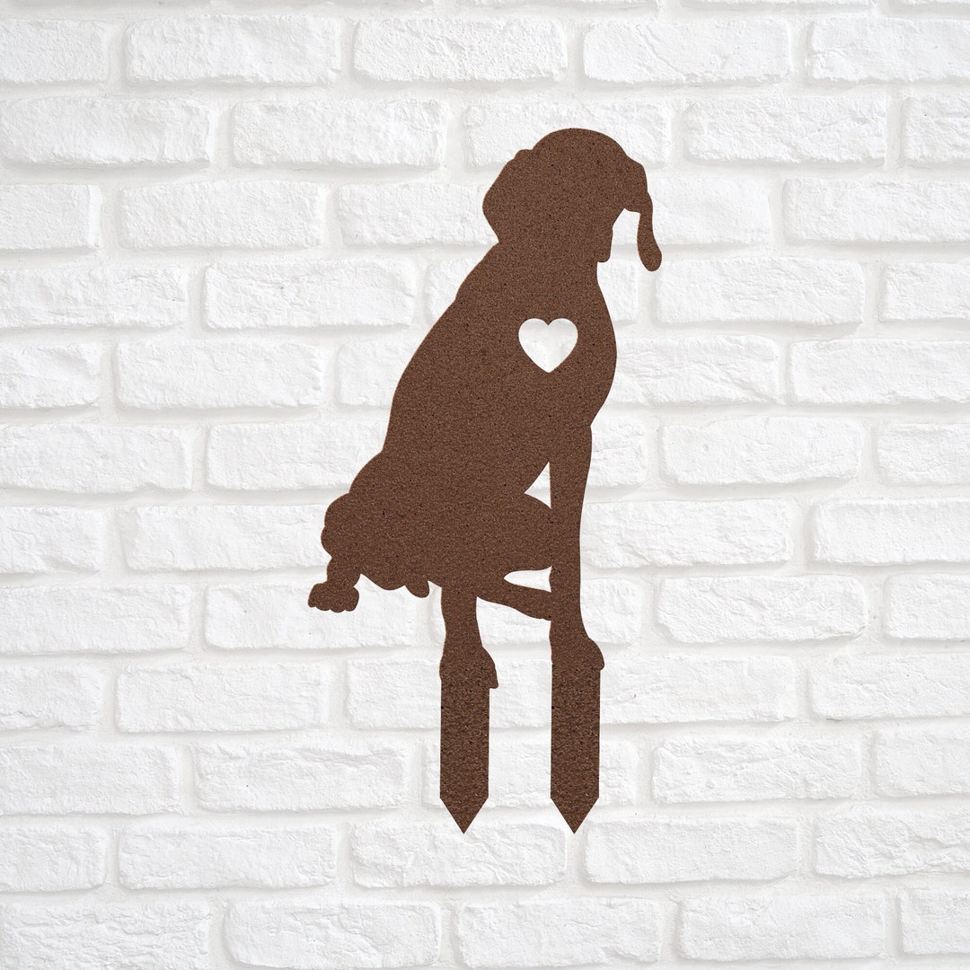 Personalized German Shorthaired Pointer Garden Statue Stake, Custom Gsp ...