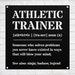 Athletic Trainer Gift Metal Sign Birthday, Appreciation, Christmas ...