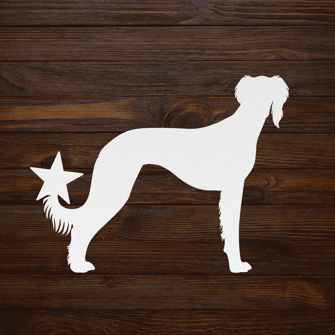 Saluki Tree Topper Christmas Holiday Decoration Ornament Dog Gift Ideas ...