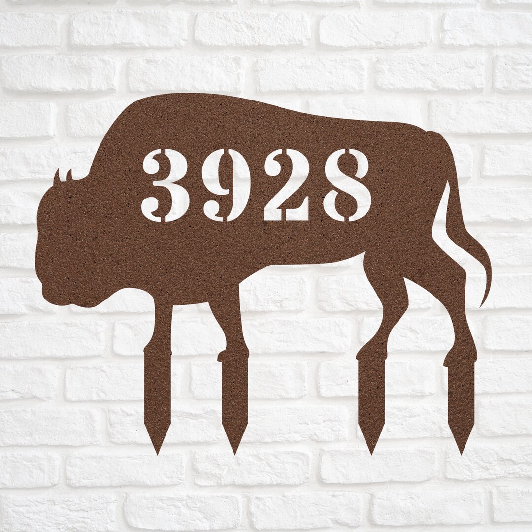 Bison Figurine Bison Figure Bison Statue Bison Miniature Bison ...