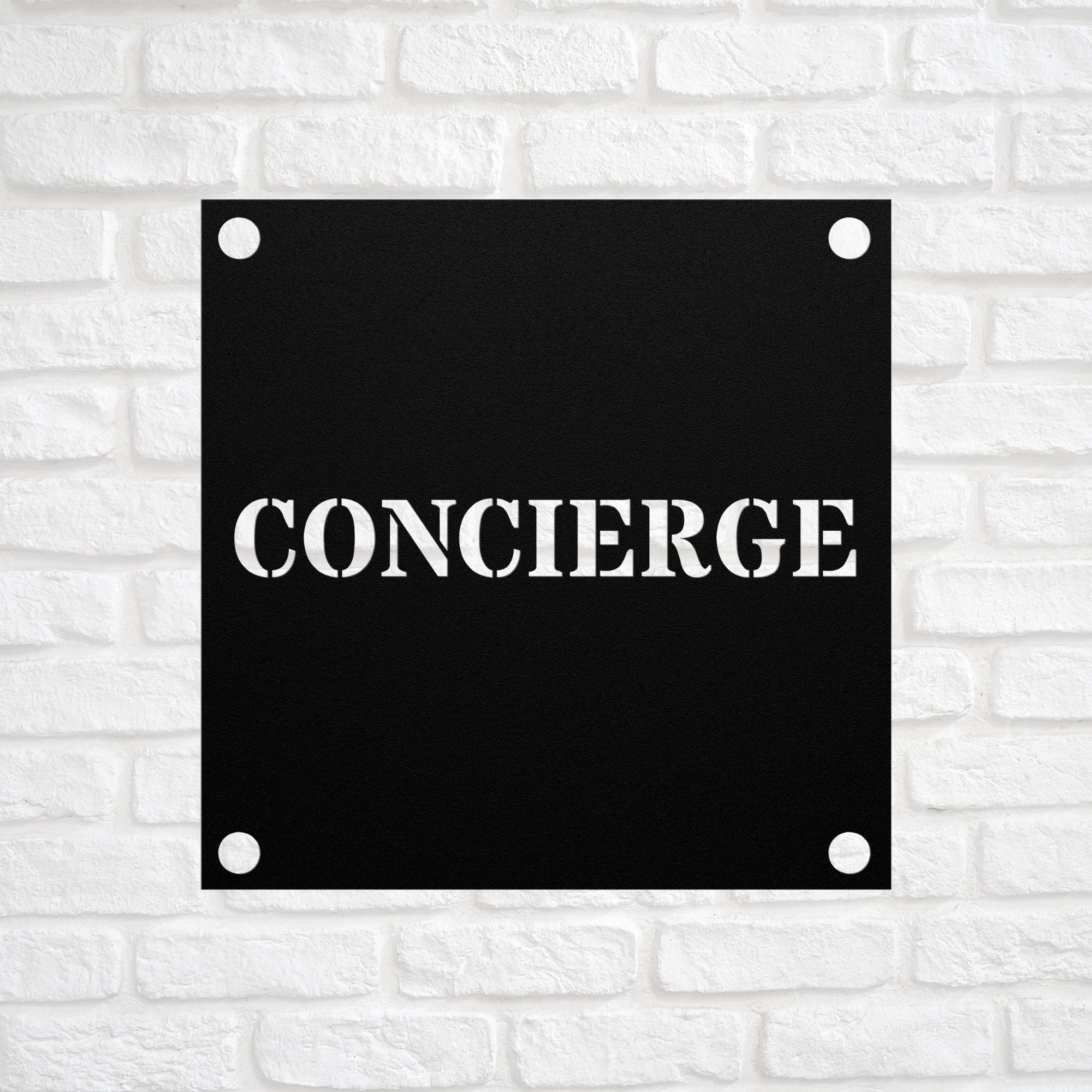 Concierge Sign