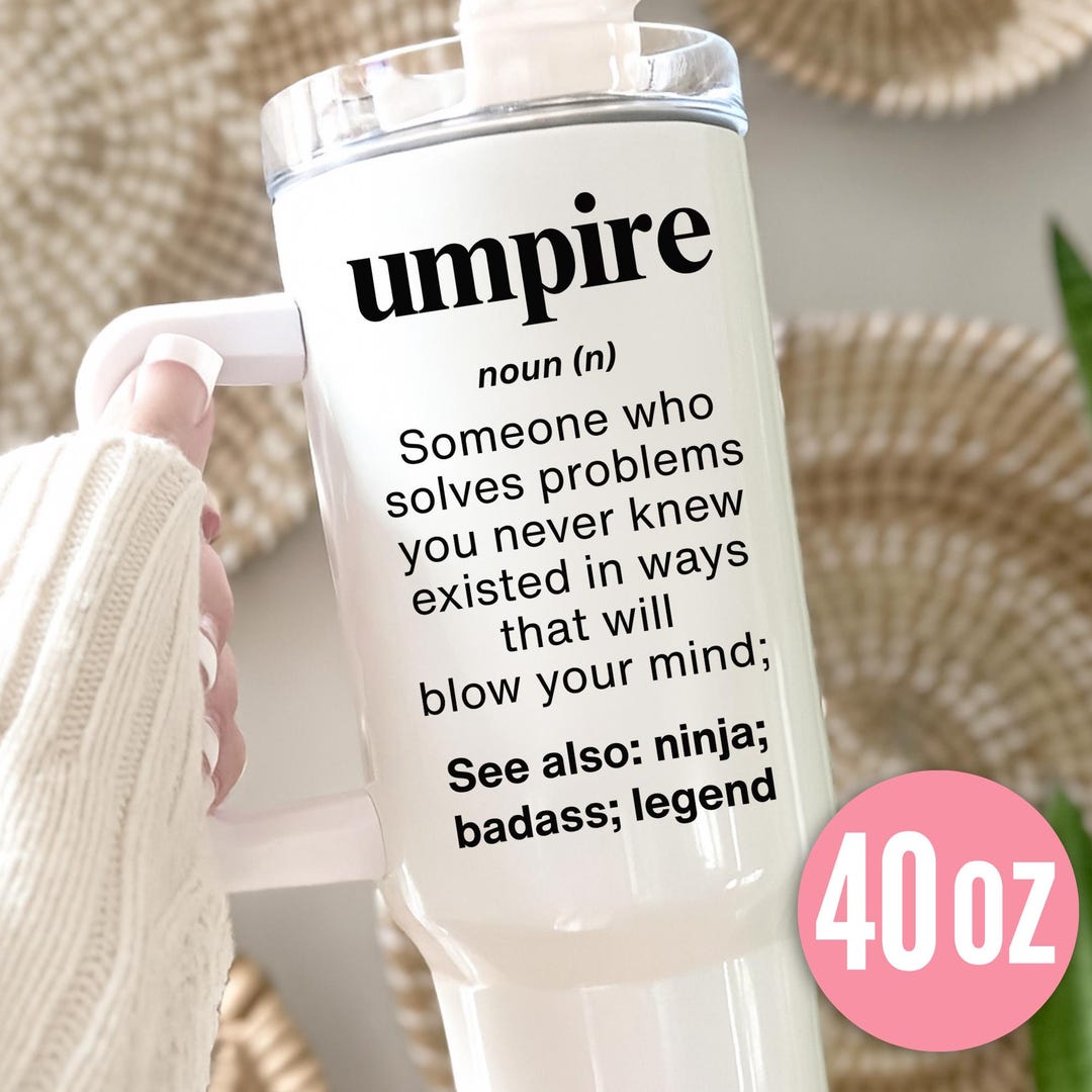 UMPIRE Gift Tumbler L Birthday, Appreciation, Christmas Gifts L ...