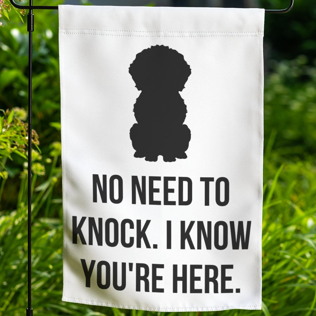 Bichon Frise Garden Flag Yard Sign Art Banner Bichon Frise Gift Lover ...
