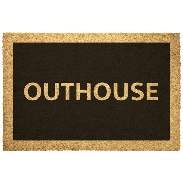 Outhouse Door Sign - Etsy