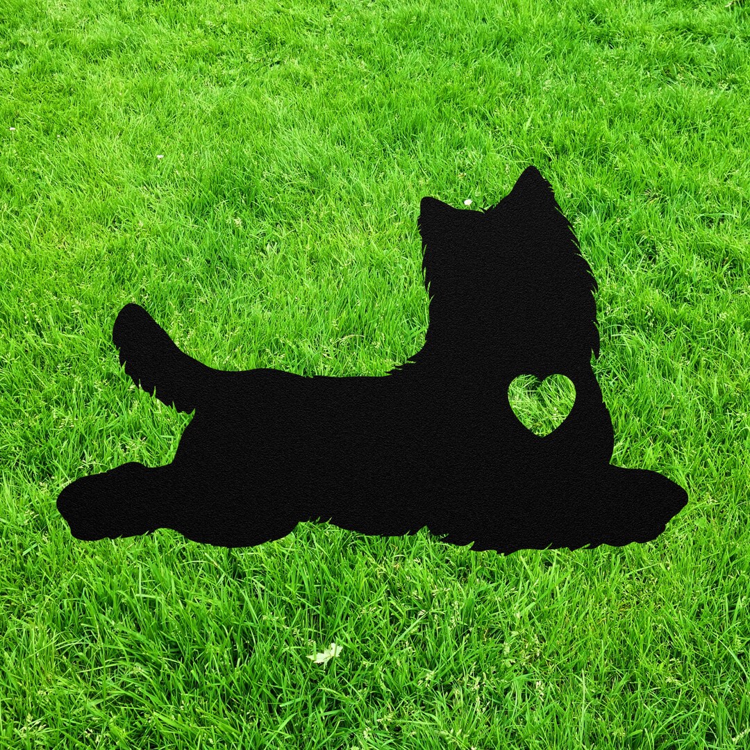 Personalized Cairn Terrier Garden Statue Stake Custom Cairn Terrier ...