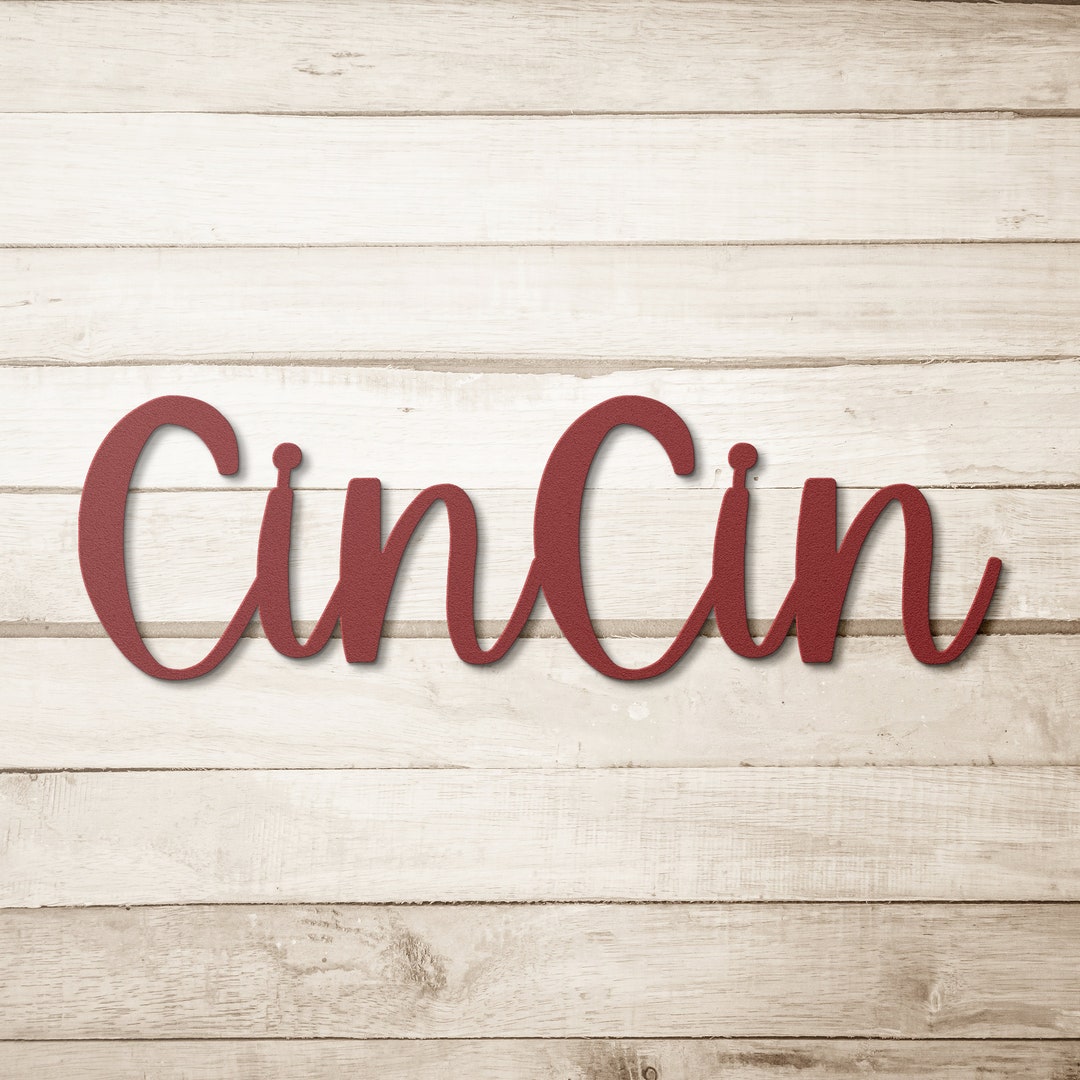 Cin Cin Italian Cheers Metal Sign for Beer Lovers and Travelers That ...