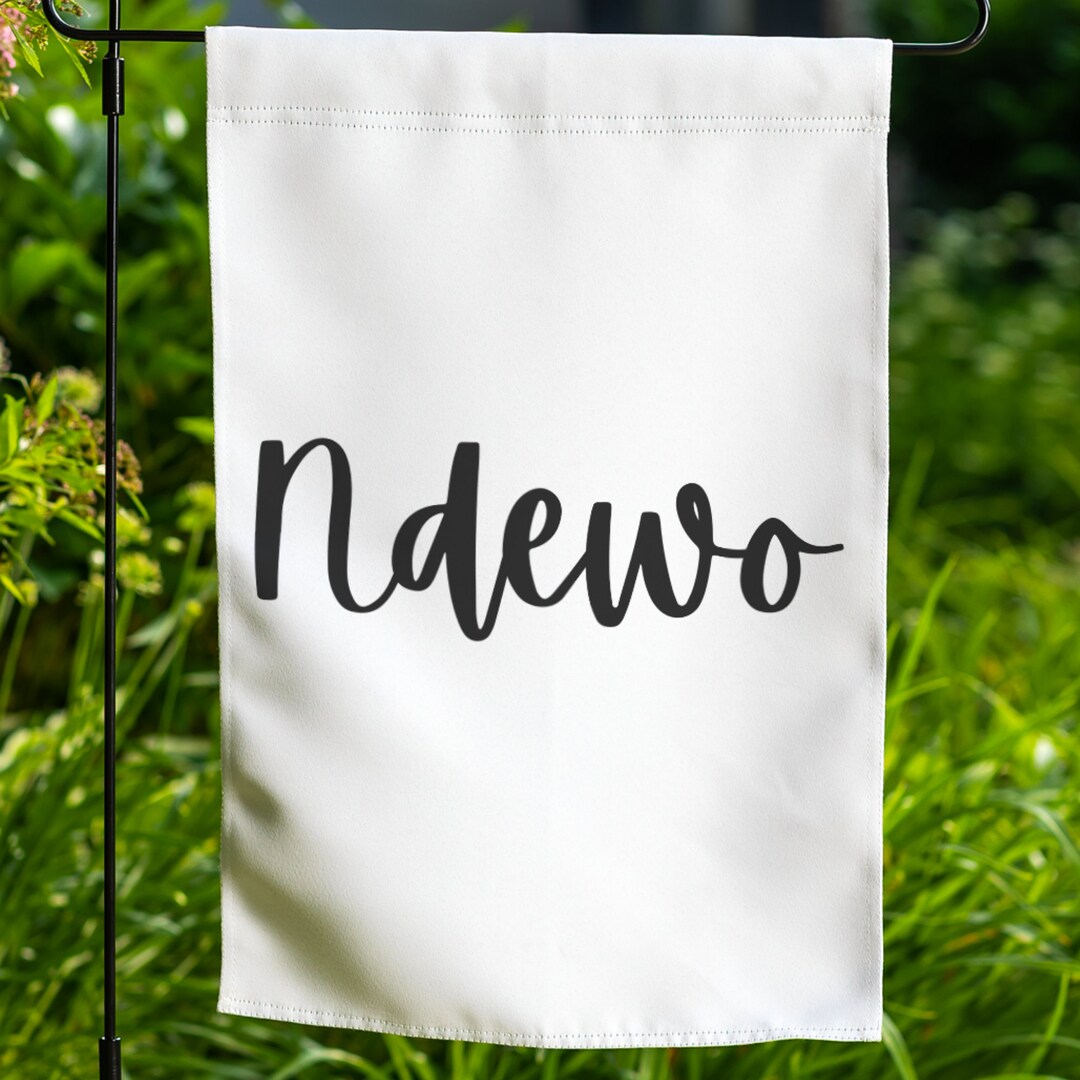 Igbo Garden Flag Banner Yard Sign Ndewo Southeastern Nigeria Front Home ...