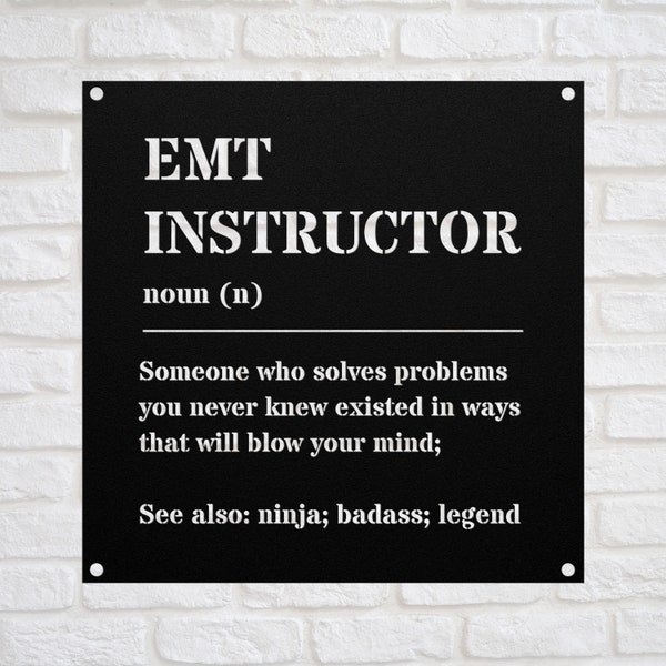 Emt Signs - Etsy