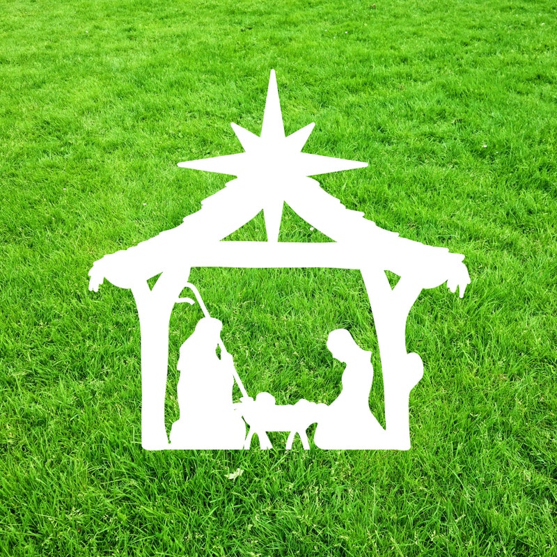 Outdoor Nativity Scene - Etsy