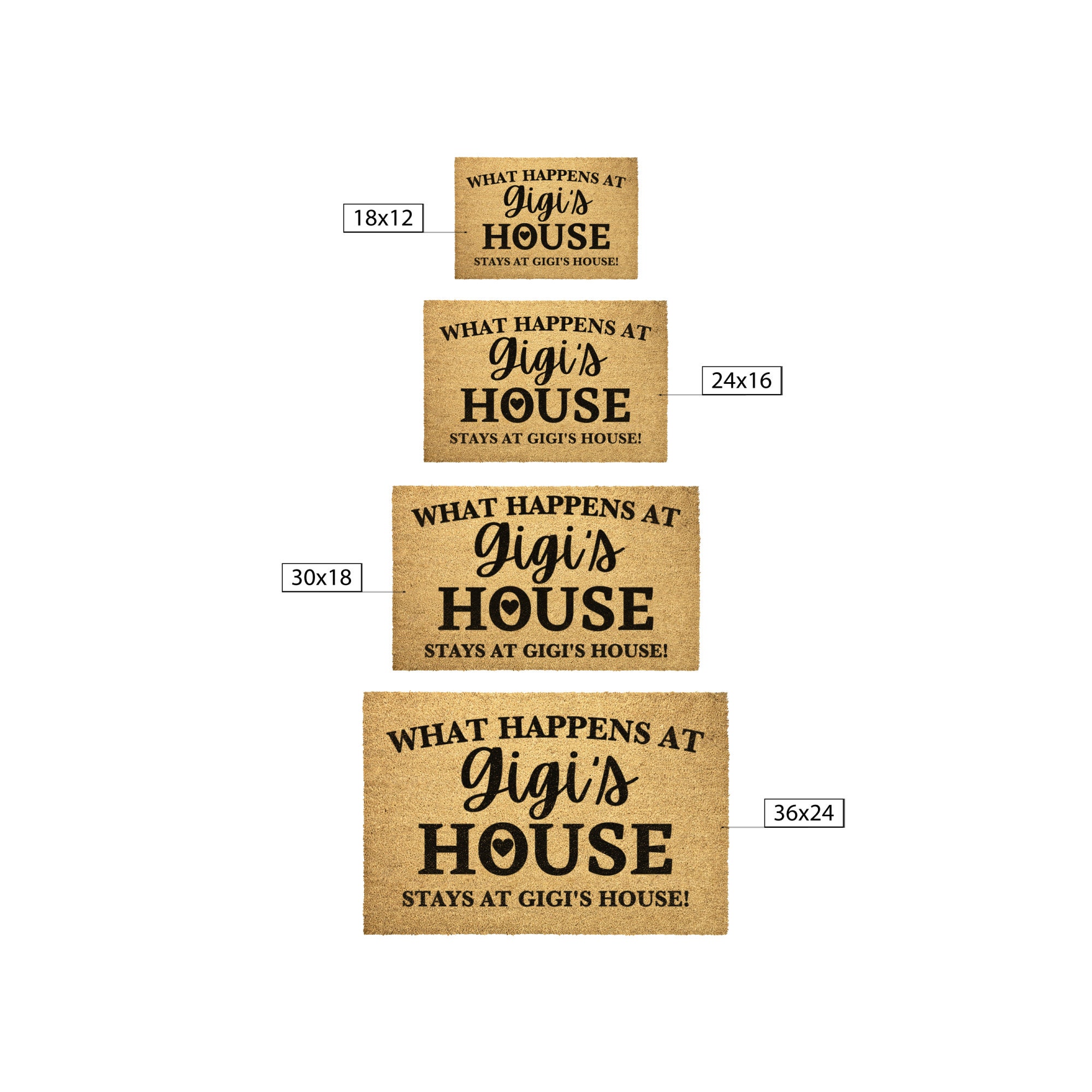 What Happens at GIGI'S HOUSE Stays at Gigi's House - Cute Gigi Gift ...