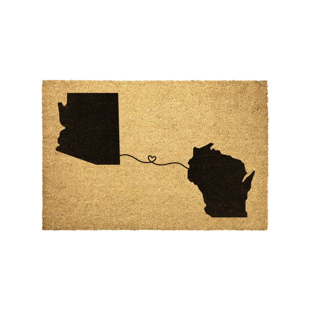 Arizona Wisconsin Doormat Wisconsin Arizona Outdoor Rug Door Coir Mat ...