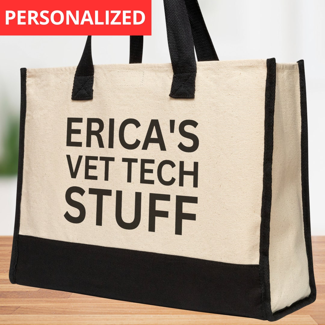 Veterinary Technician Bag, Vet Tech Bag, Gift for Vet Tech Week ...