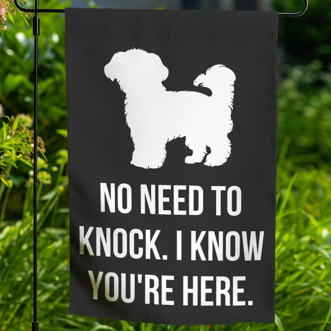 Havanese Garden Flag Yard Sign Art Banner Havanese Gift Lover Outdoor ...