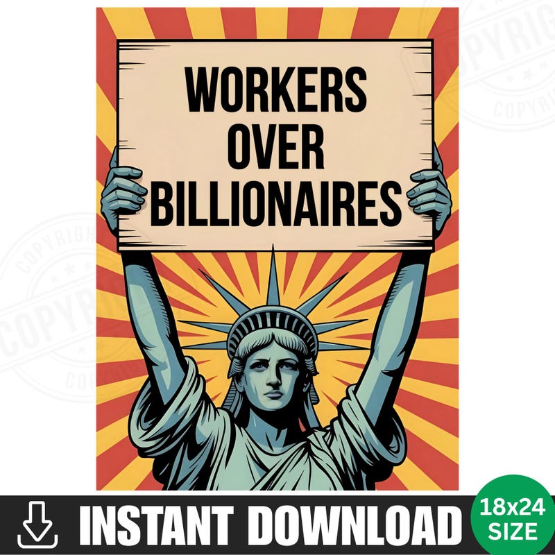 May 1st Protest Signs - Etsy