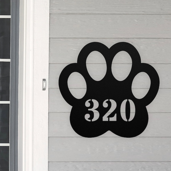 Paw Sign - Etsy