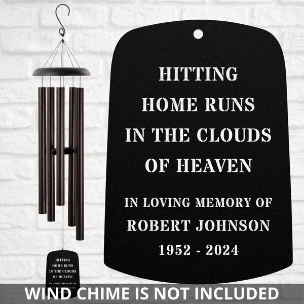 Baseball Wind Chime - Etsy