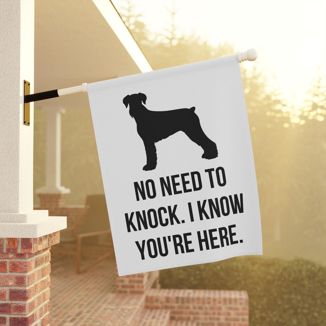 Giant Schnauzer Garden Flag Yard Sign Art Banner Giant Schnauzer Gift ...