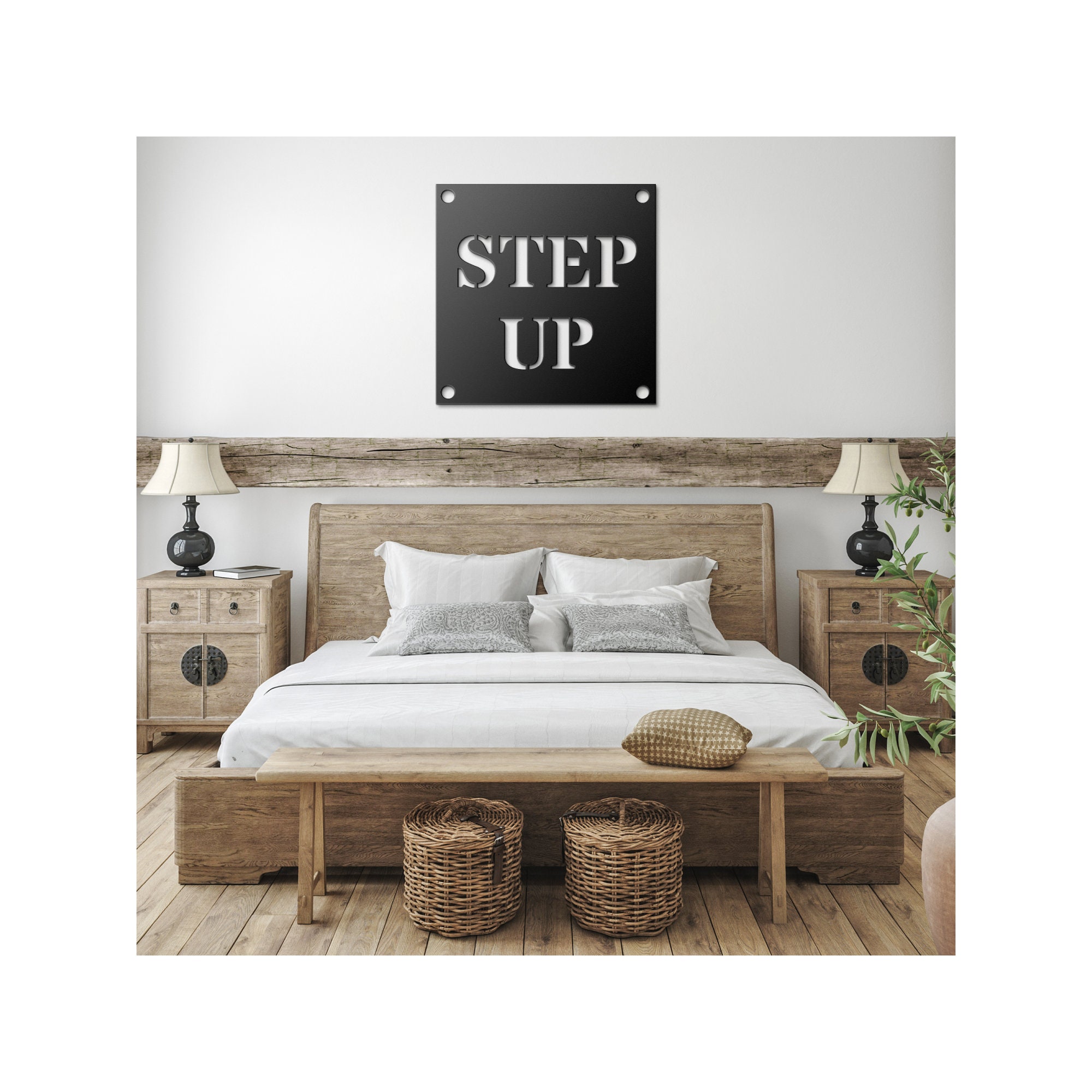 Step up Sign, Watch Your Step Custom Metal Sign, Street Sign or Door ...