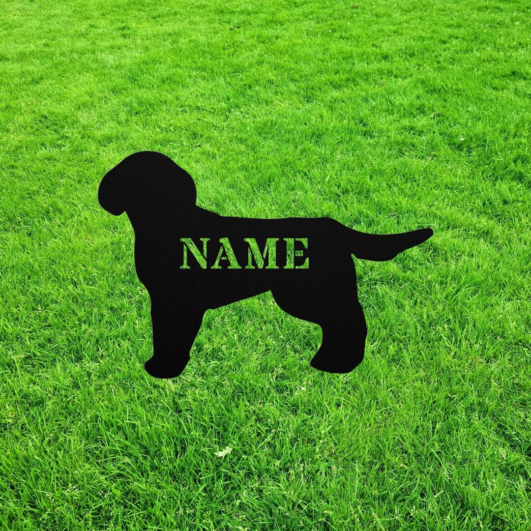 Lagotto Romagnolo Yard Statue Lagotto Romagnolo Memorial Wind Chime ...