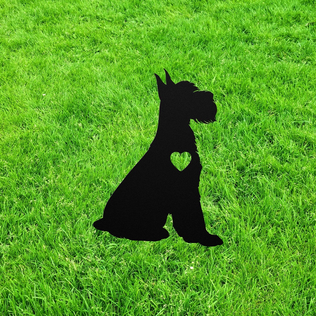 Giant Schnauzer Memorial Gift Giant Schnauzer Statue Loss Keepsake ...