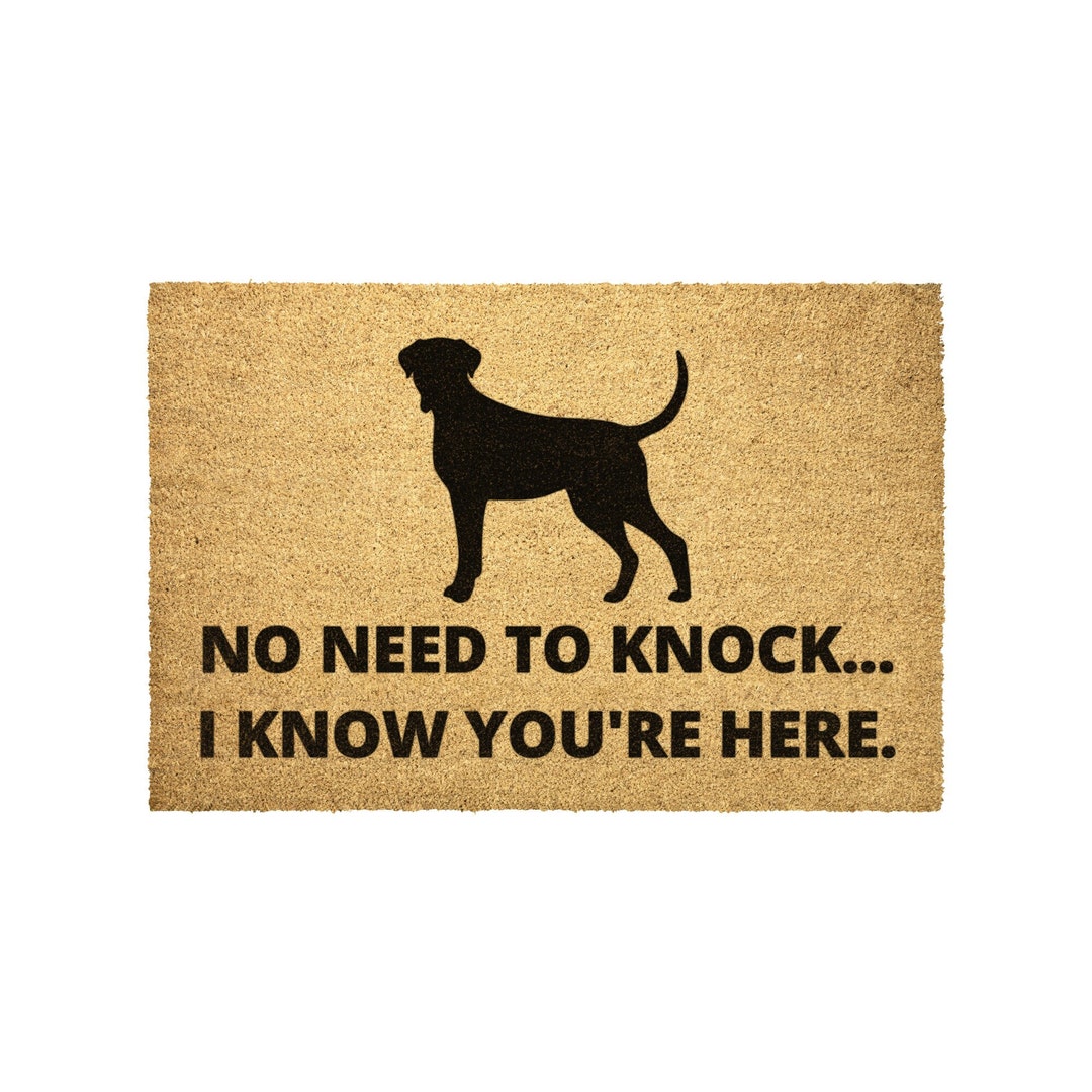 Boxer Dog Gift, Boxer Dog Doormat Door Mat Outdoor Rug Dog Mom Dad ...