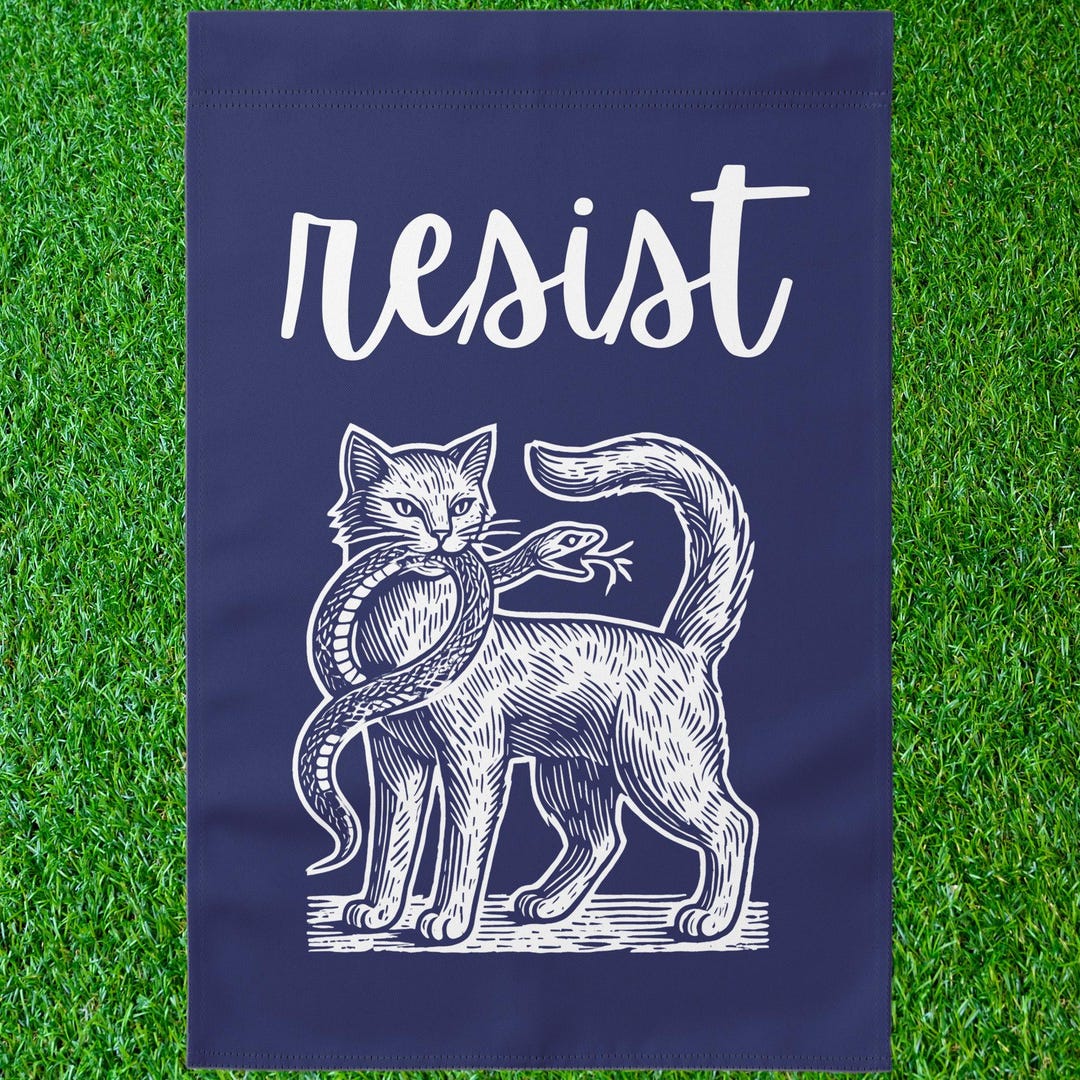 Resist Garden Flag Resist Hate Flag Anti-trump Flag Pro Women's Rights ...