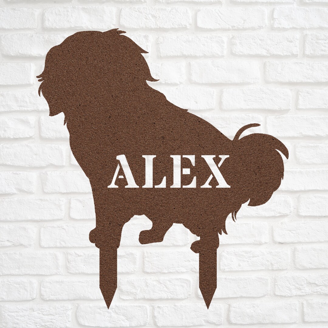 Personalized Japanese Chin Yard Statue Stake, Custom Japanese Chin ...